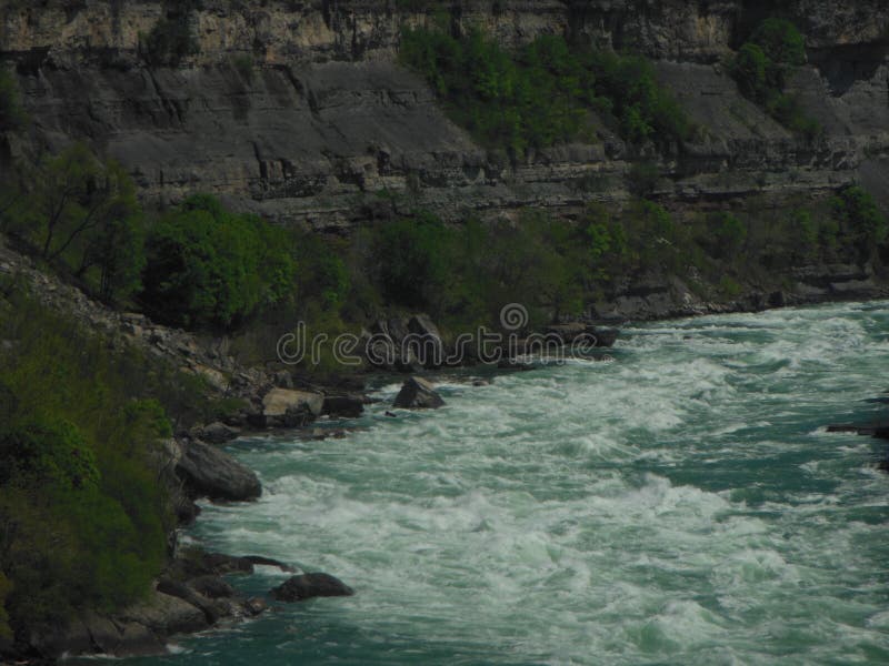 Niagara River Class 6 Rapids Stock Photo - Image of nature, canada ...