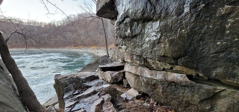 Niagara River Gorge in Canada Stock Image - Image of travel, park ...