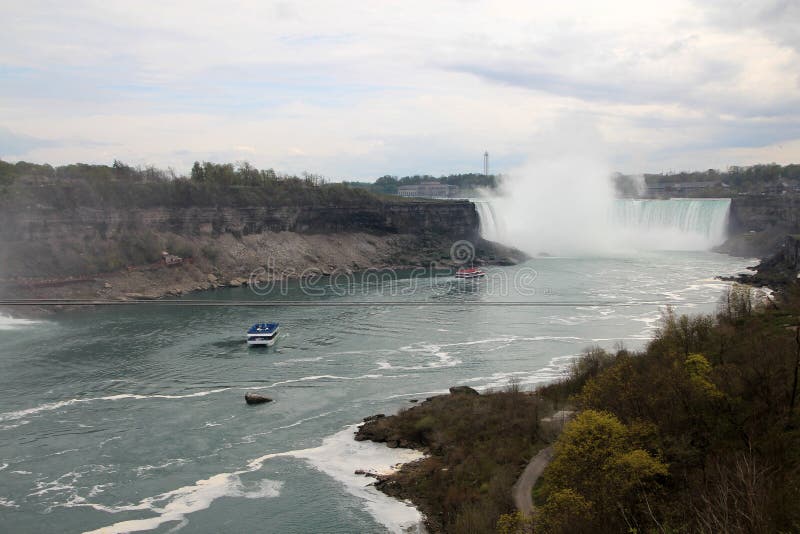 Niagara waterfalls stock image. Image of water, niagara - 317476109