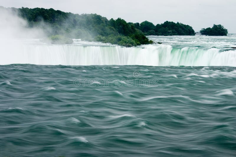 Niagra Falls stock image. Image of rushing, falls, river - 1723507