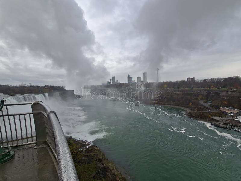 Niagra Falls view stock photo. Image of view, united - 352225074