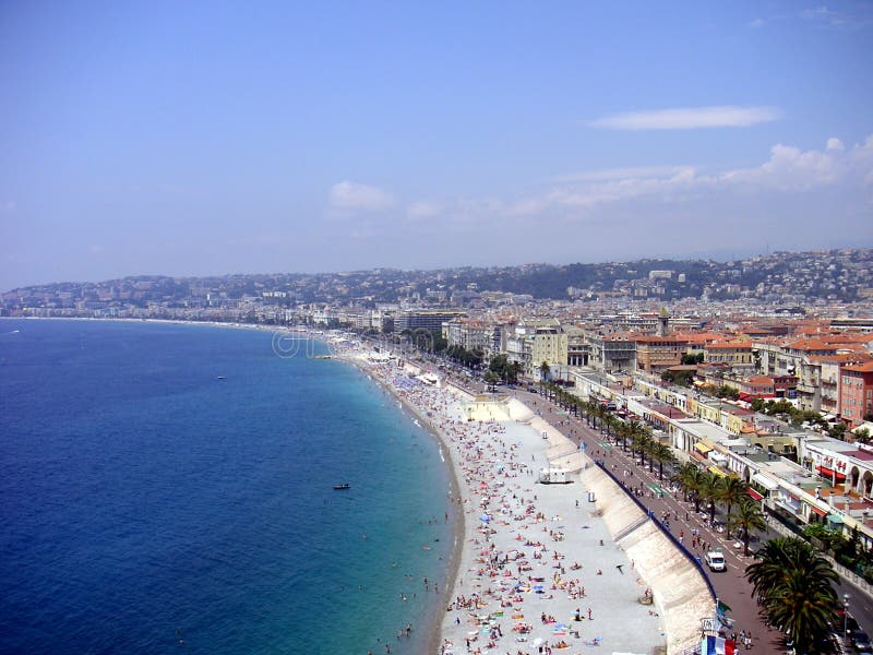 Nice stock image. Image of france, touristic, nice, beach - 9129581