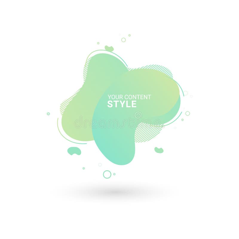 NICE Abstract Element Design with Gradient Colored Style and an Options ...