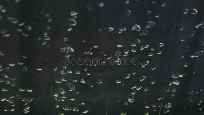 Nice Abstract Light Yellow Background Made from Water Under Glass ...