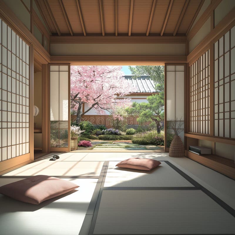 Nice Anime Background for Wallpaper Stock Photo - Image of travel ...