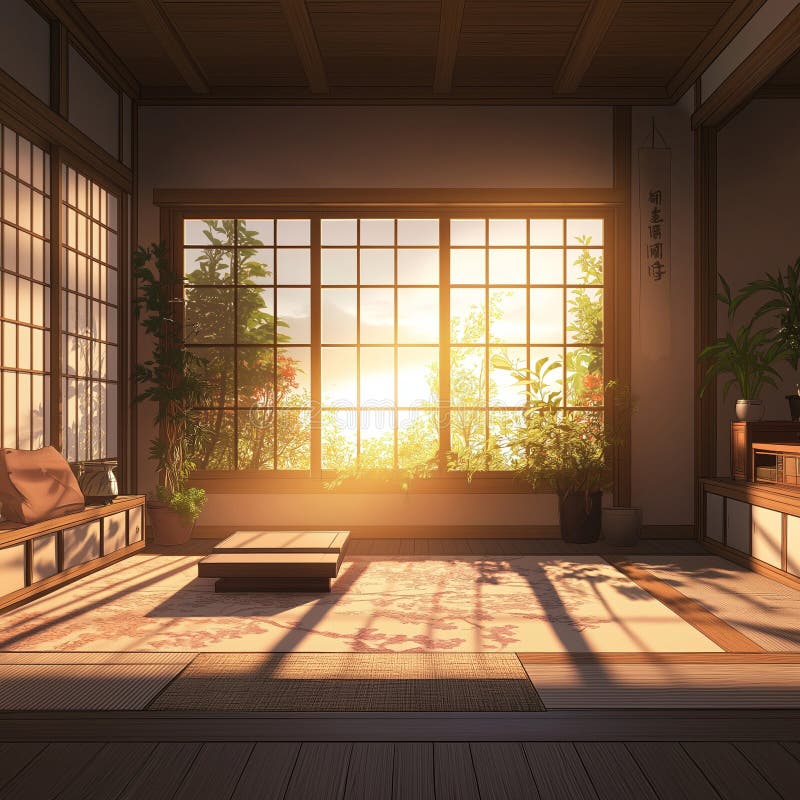 Anime Background Living Room Concept Stock Photos - Free & Royalty-Free ...