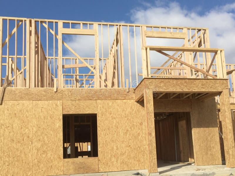 Nice Apartment Construction Exterior Stock Image - Image of building ...