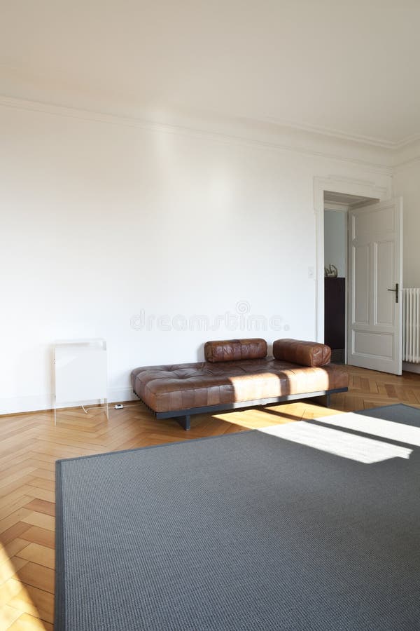 Nice Apartment Refitted, View Room Stock Image - Image of door, design ...