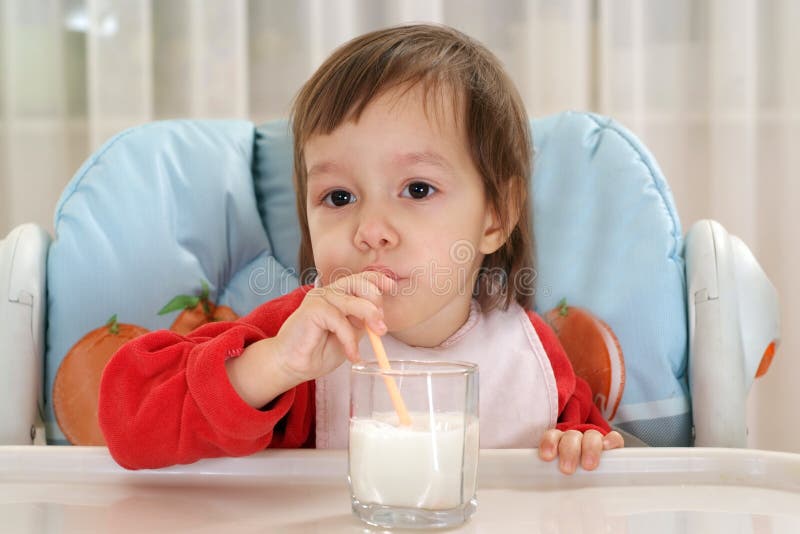 Nice Baby Sitting and Drinks Stock Photo - Image of baby, nice: 23169478