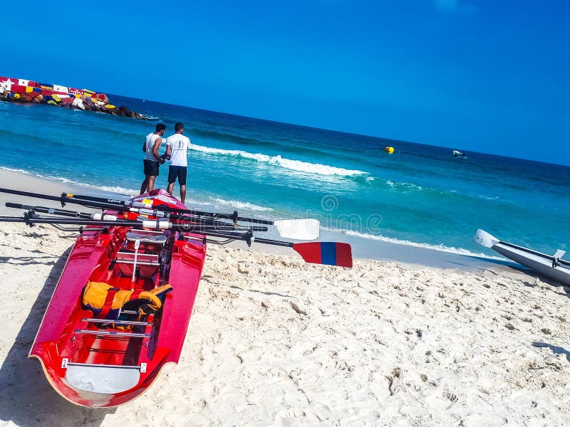 Nice Weather Beautiful Beach Editorial Stock Image - Image of beautiful ...