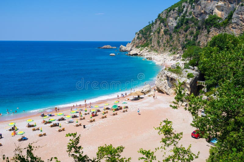 Tivat Town, Budvanska Riviera Stock Photo - Image of city, destination ...