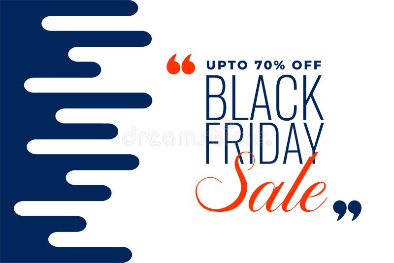 Nice Black Friday Festive Sale Template with Offer Detail Stock Vector ...