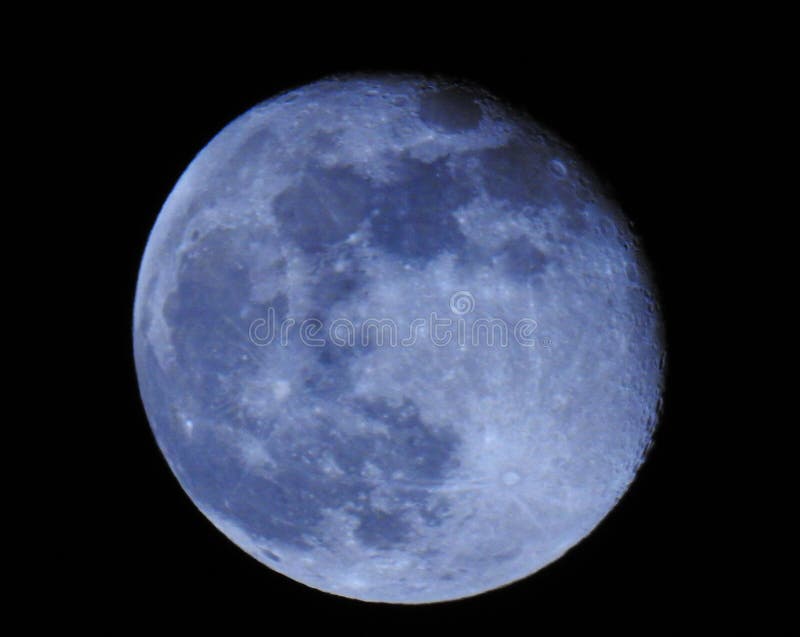 Beautiful moon at night stock image. Image of black - 111329139