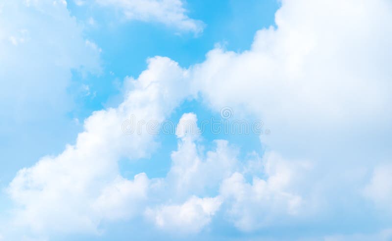 Nice Blue Sky with Cloudy, Nature Background,view Form Airplane Stock ...