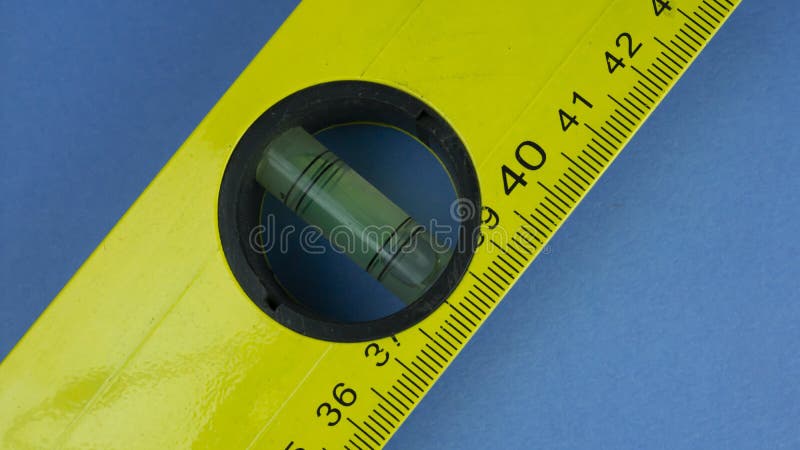 Nice Blue Textured Background Yellow White Measuring Scale for ...