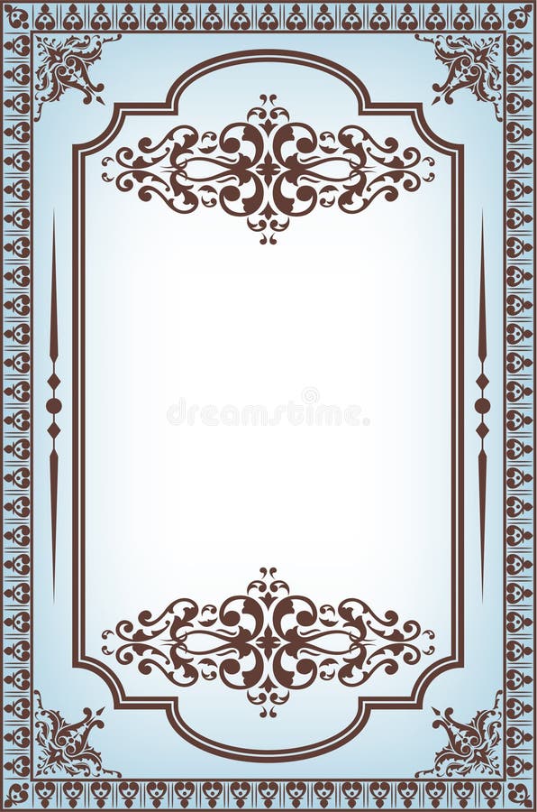Nice border stock vector. Illustration of book, clip - 23337253