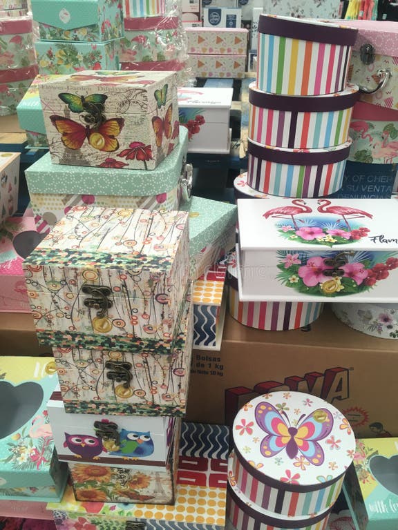 Nice boxes editorial stock photo. Image of despensa - 130569833