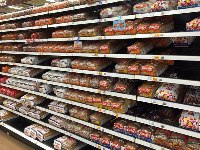 Nice Bread on Shelves Selling Editorial Image - Image of food, healthy ...