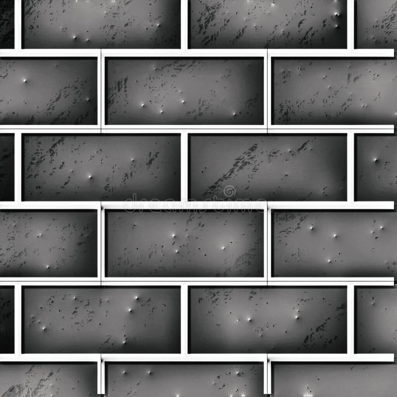 Bricks Wall Texture for Games or Wallpaper Stock Illustration ...