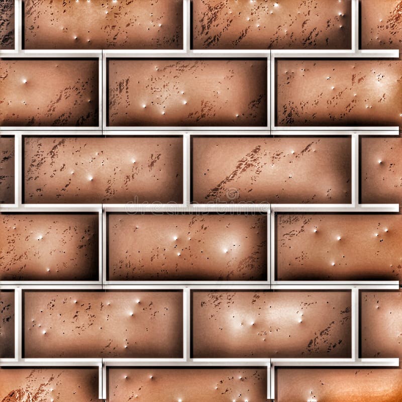 Bricks Wall Texture for Games or Wallpaper Stock Illustration ...