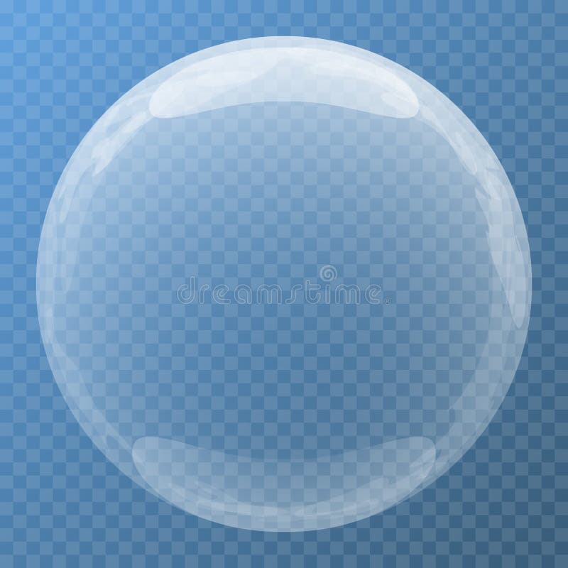 Nice Bubble with Glare Icon Stock Illustration - Illustration of banner ...