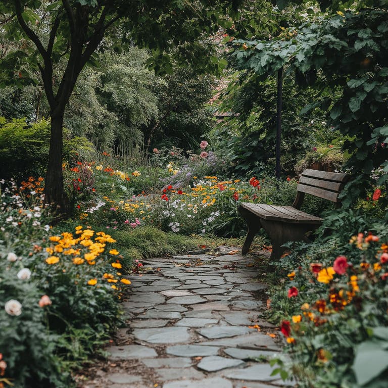 Nice Calm and Peaceful Theme Stock Image - Image of pathway ...