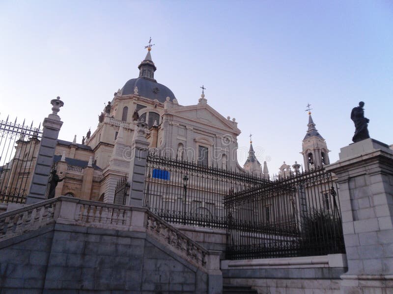Nice City Madrid, Capital of Spain Stock Image - Image of ancient ...
