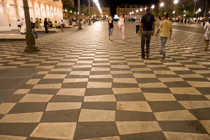 Nice city at night editorial photo. Image of life, people - 3773901