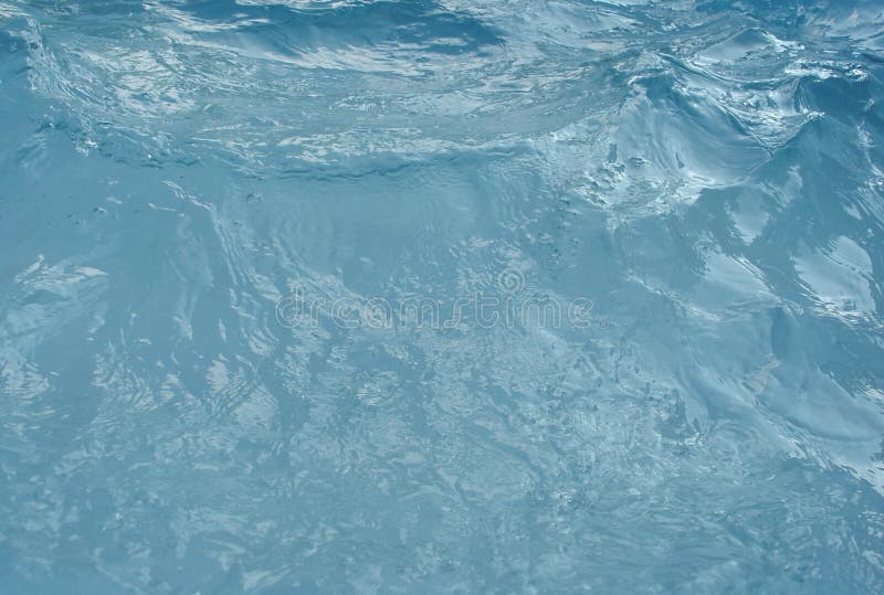 Nice and Clean Light Blue Water Surface Stock Image - Image of pool ...