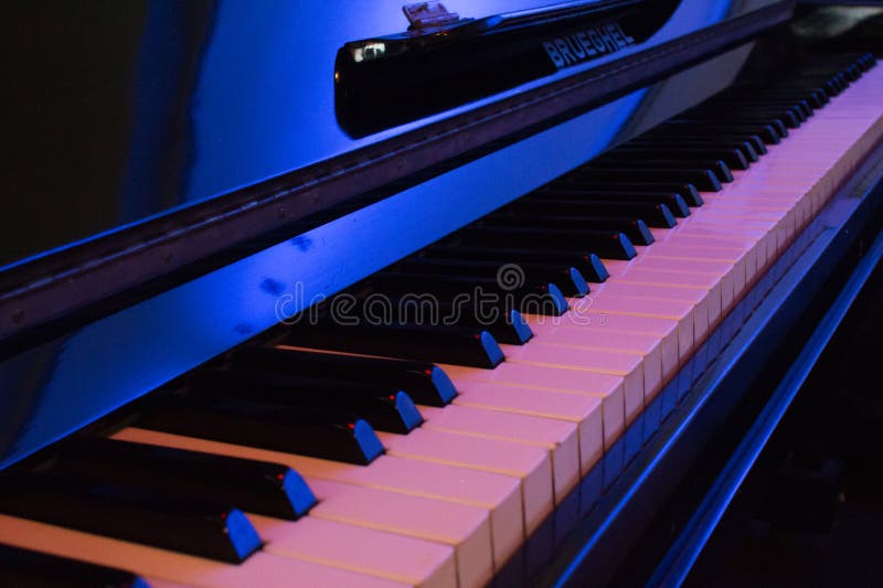 Nice Close-up of a Piano Keyboard Stock Photo - Image of keyb ...