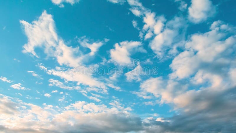 Clouds in Blue Sky, Nice Nature Background Stock Image - Image of ...