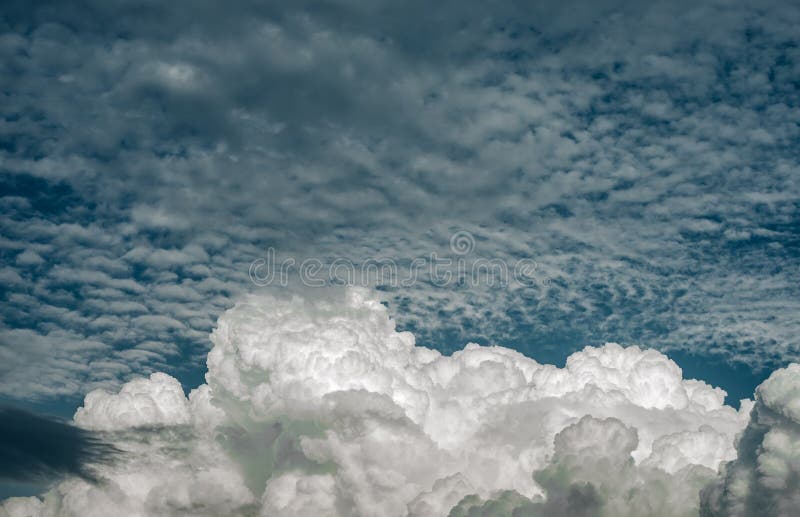 Nice clouds in blue sky stock photo. Image of bright - 145984066