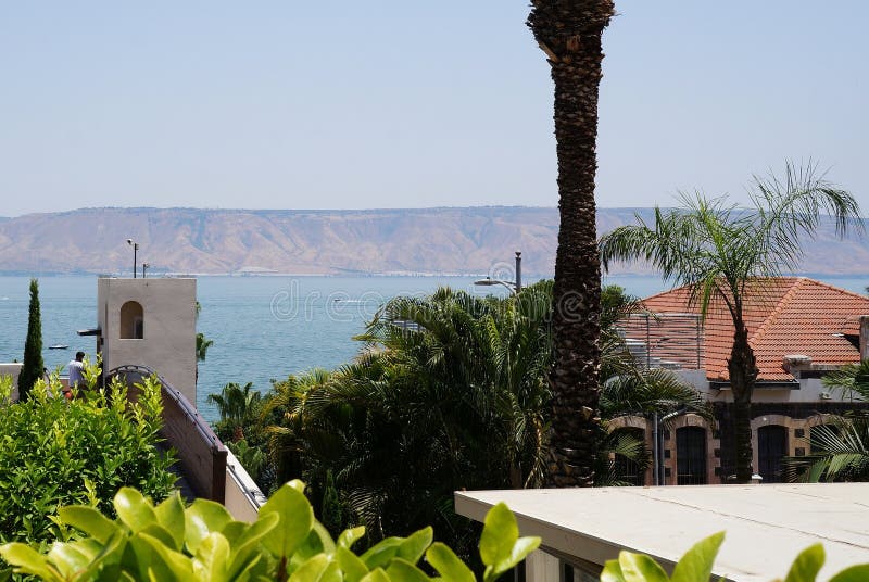 Nice Coast of the Kineret Lake, Israel Stock Photo - Image of landmark ...
