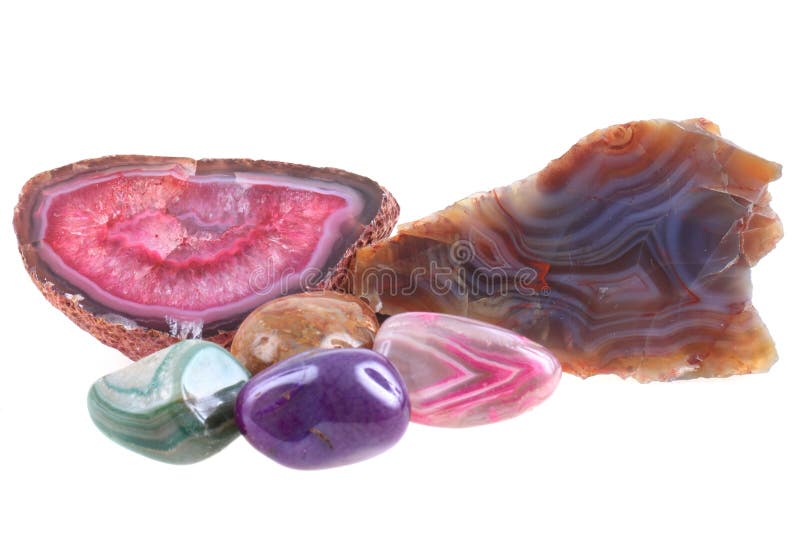 Nice color agates stock image. Image of abstract, jewelry - 71790525
