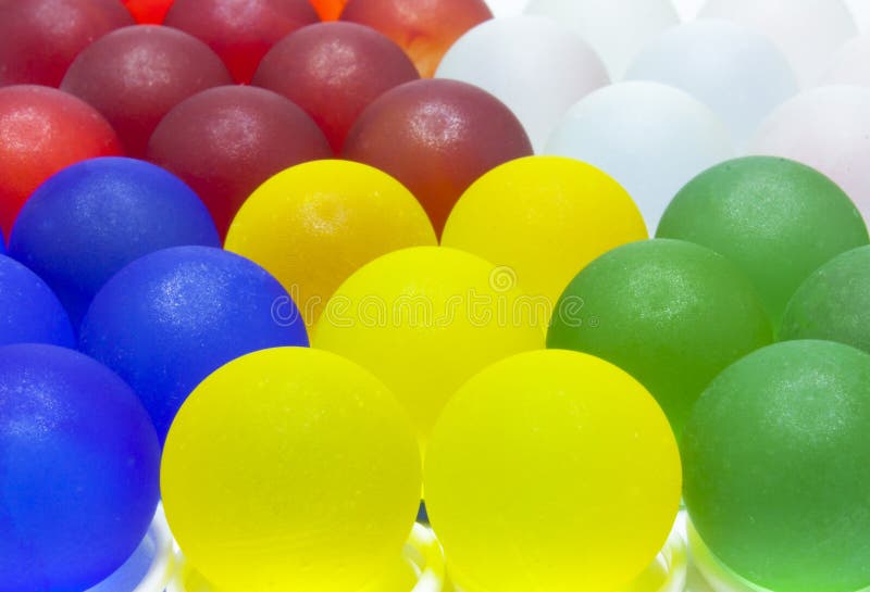 Nice Colorful Frosted Glass Beads Background Stock Photo - Image of ...