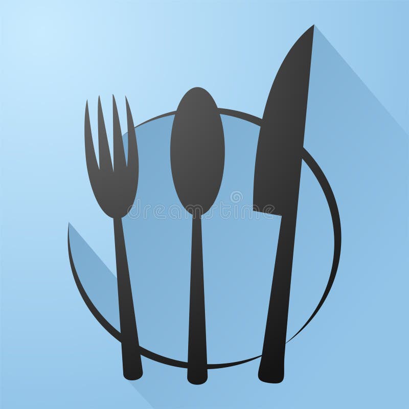 Nice cook symbol stock vector. Illustration of chef, dish - 62657807