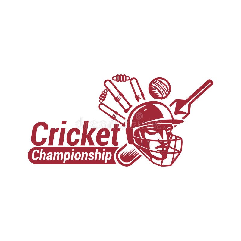 Cricket Championship with Creative Design Illustration. Stock Vector ...