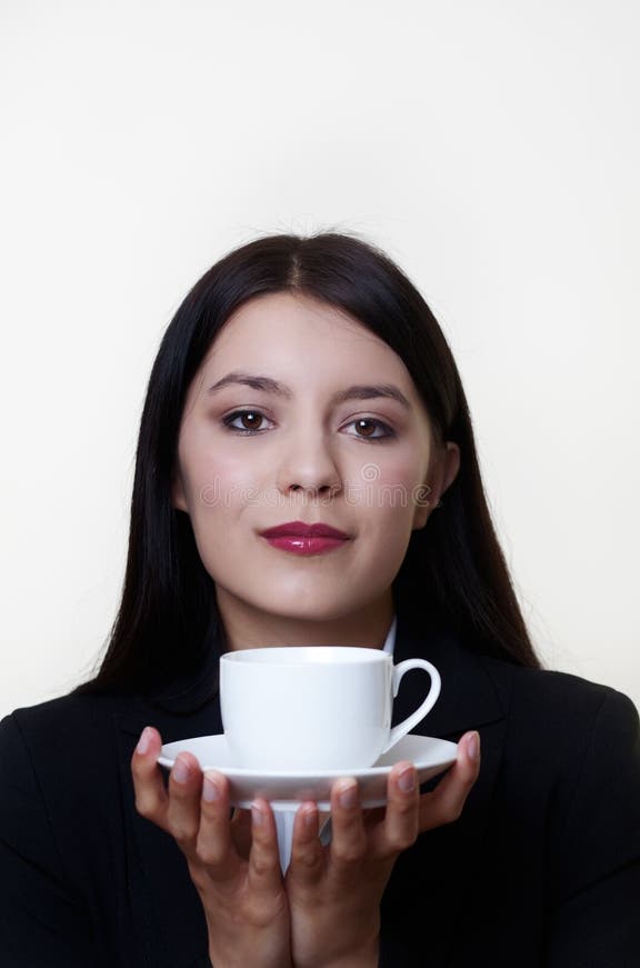 Nice cup stock photo. Image of adult, attractive, look - 25455492