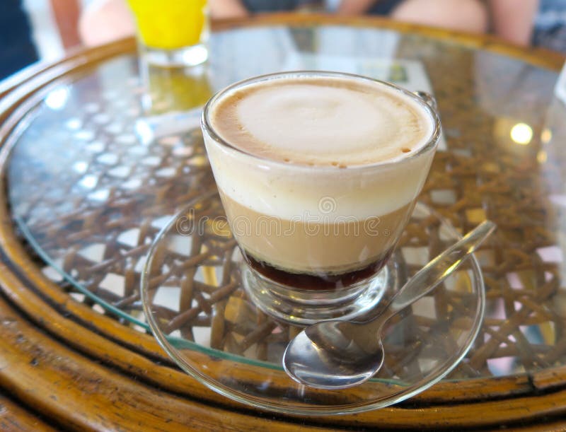 Nice Cup of Coffee on a Table Stock Photo - Image of drink, brown: 89946114