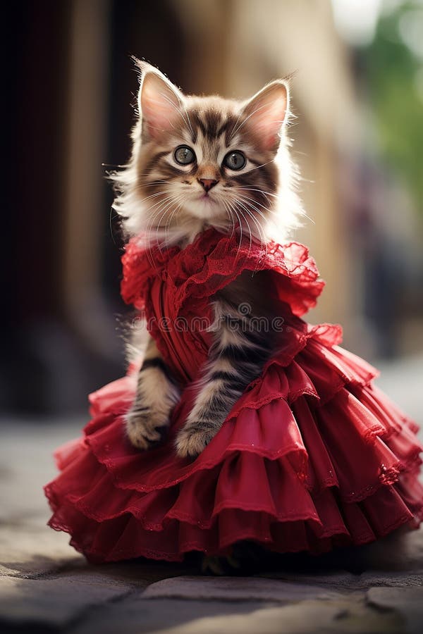 A Cute Cat, Lovely Cat, Cat Lover Stock Illustration - Illustration of ...