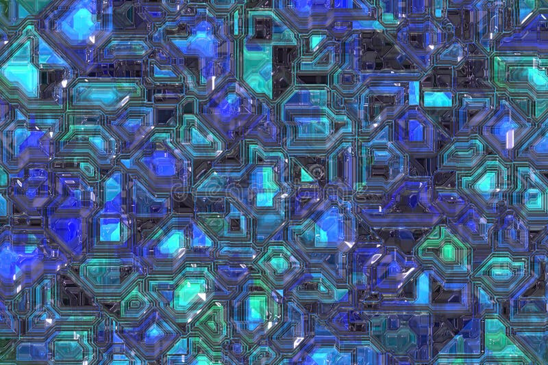 Nice Cyber Optic Wire Pattern Digitally Drawn Texture Illustration ...