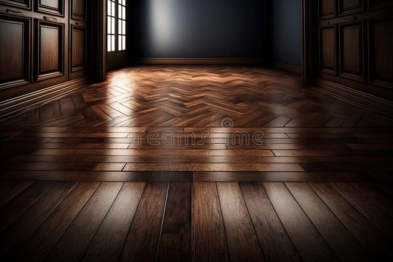 Nice Dark Wood Floor with Bright Solid Hardwood Floor Pattern Stock ...