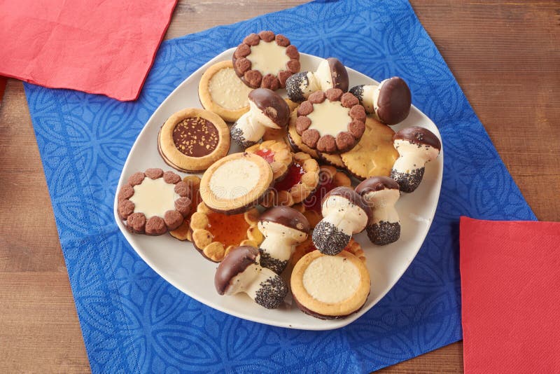 Nice decorative cookies stock photo. Image of birthday - 63664012