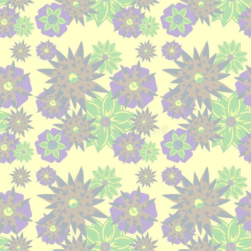 Nice decorative seamless stock vector. Illustration of nice - 74495384