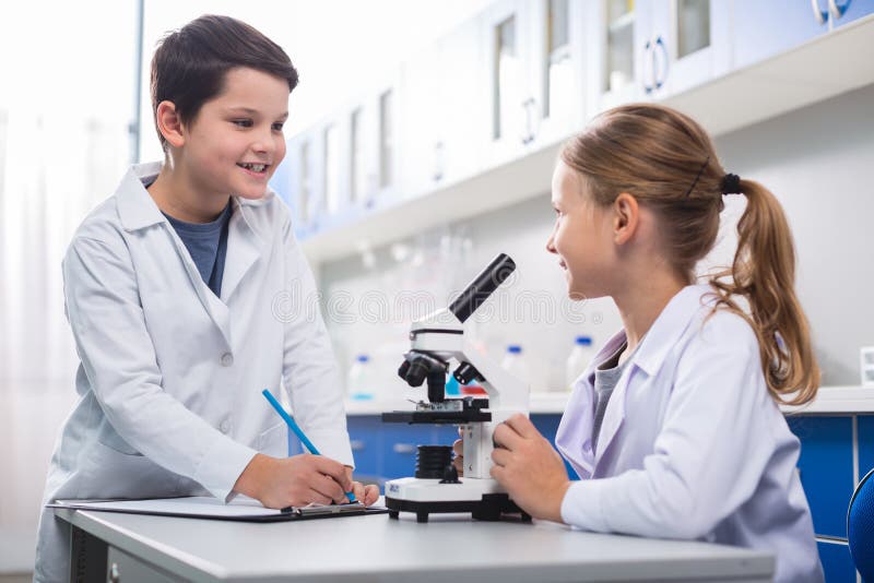 Kid Lab Taking Notes Stock Photos - Free & Royalty-Free Stock Photos ...