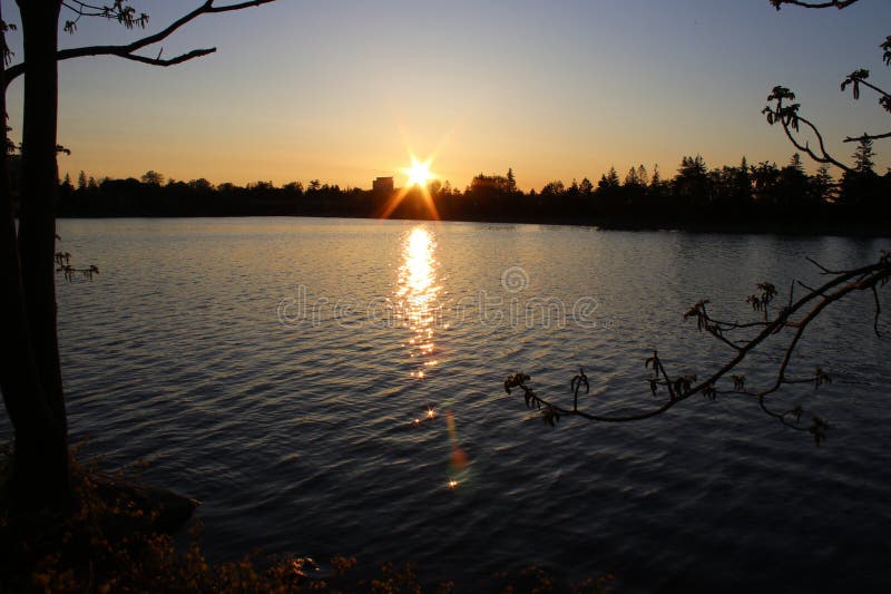 A Fine Morning for a Sunrise Star Stock Image - Image of moening, dawn ...