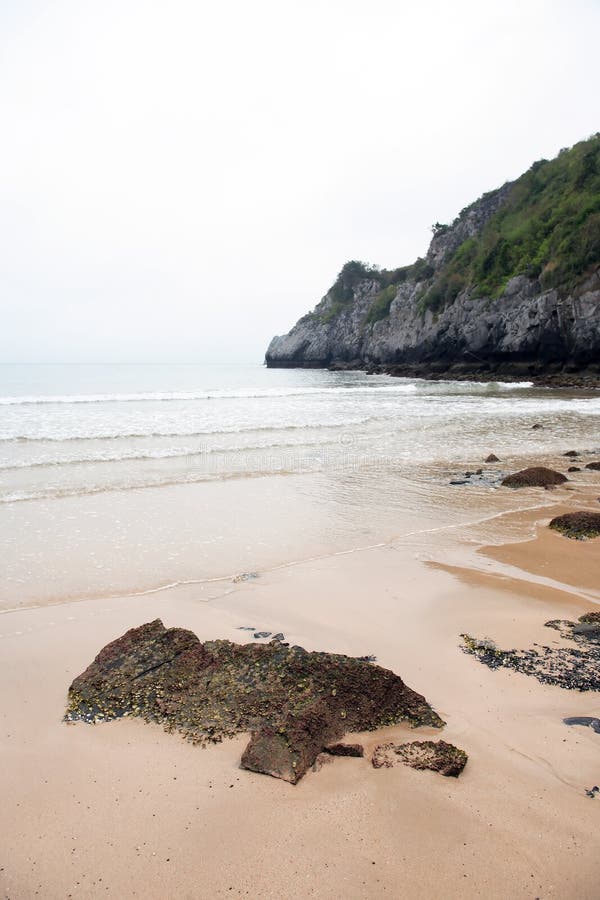 Nice Empty Beach stock photo. Image of lifestyle, harbor - 92944520