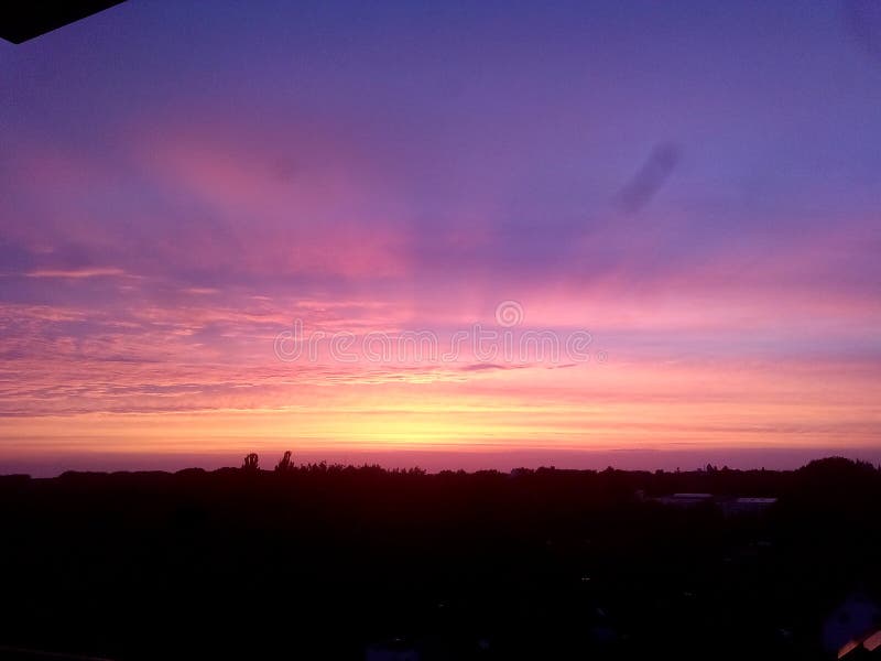 Nice Evening Red Sunshine stock photo. Image of sunshine - 119586976