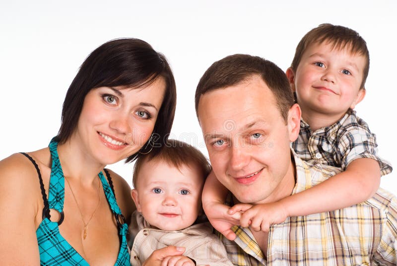 Nice Family Of A Four Picture. Image: 20129506