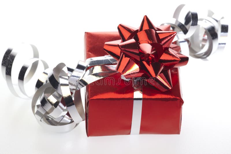 Nice fancy gift stock photo. Image of silver, christmas - 22067944